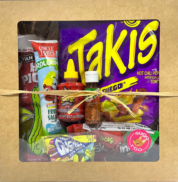 Chamoy Pickle with Takis And Fruit Gushers Kit Gift Box – Suga Roo