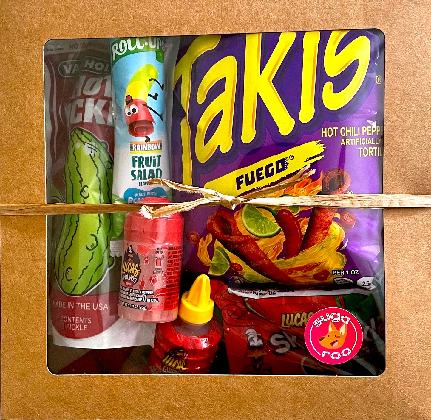 Chamoy Pickle and Takis TikTok Viral Kit Gift Box Sour or Hot – Suga Roo